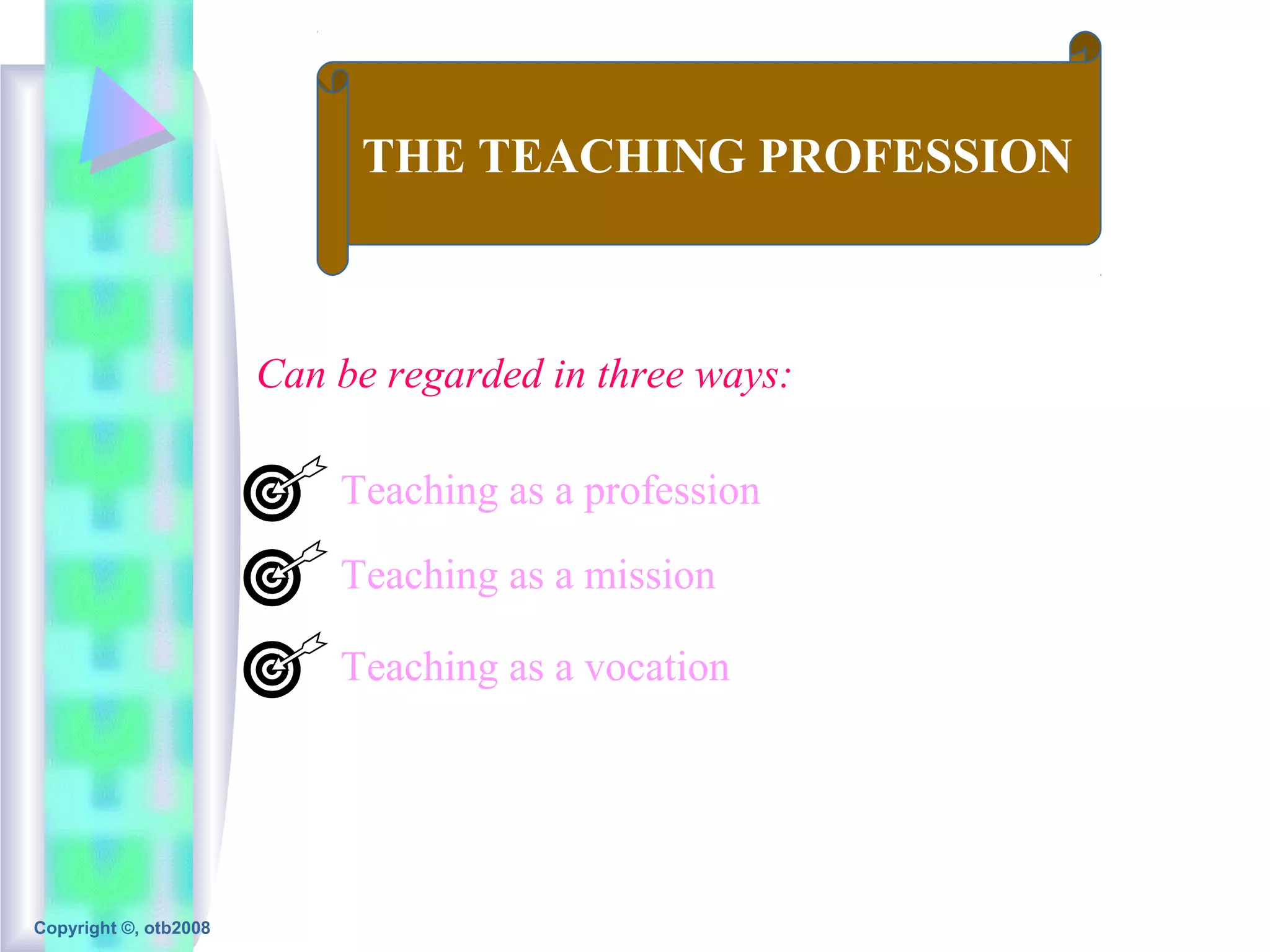 Teachingprofession (1) | PPT