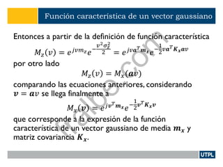 6 vectores gaussianos | PDF