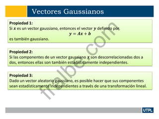 6 vectores gaussianos | PDF