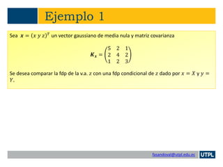 6 vectores gaussianos | PDF