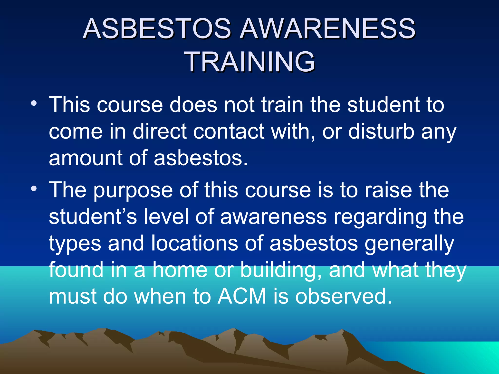 Acm 2 hour awareness aem | PPT