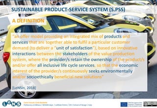 System Design for Sustainability for All. S.PSS Design applied to ...