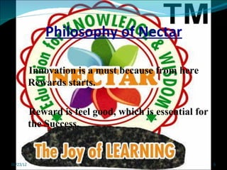 Nectar-The Joy of Learning, VISION | PPT