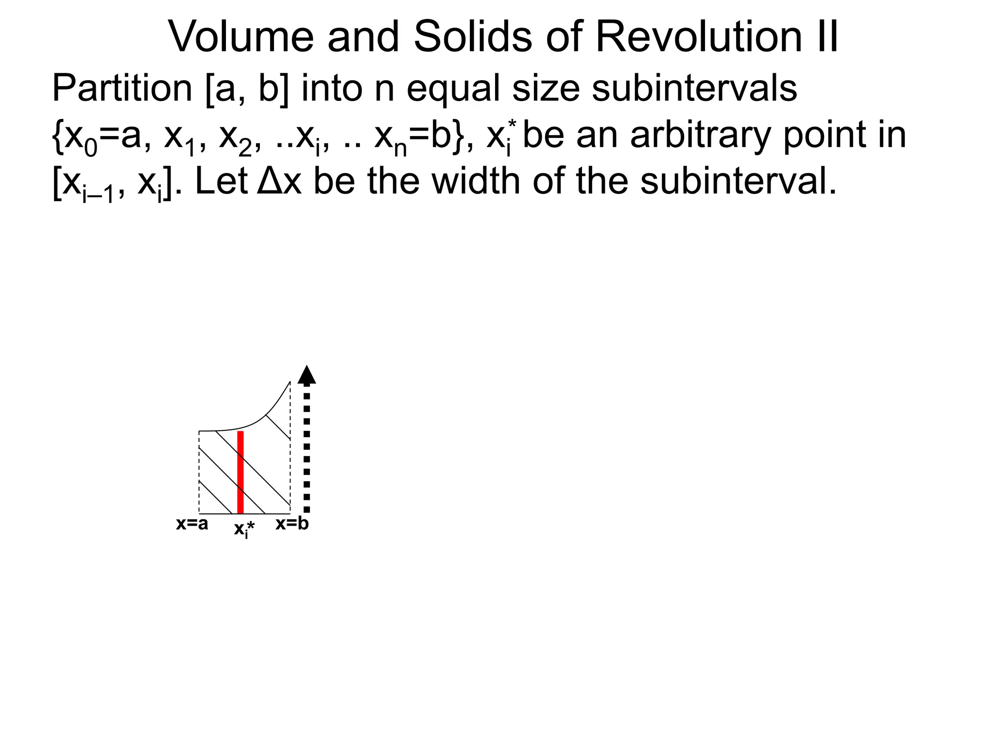 6 volumes of solids of revolution ii x | PPT