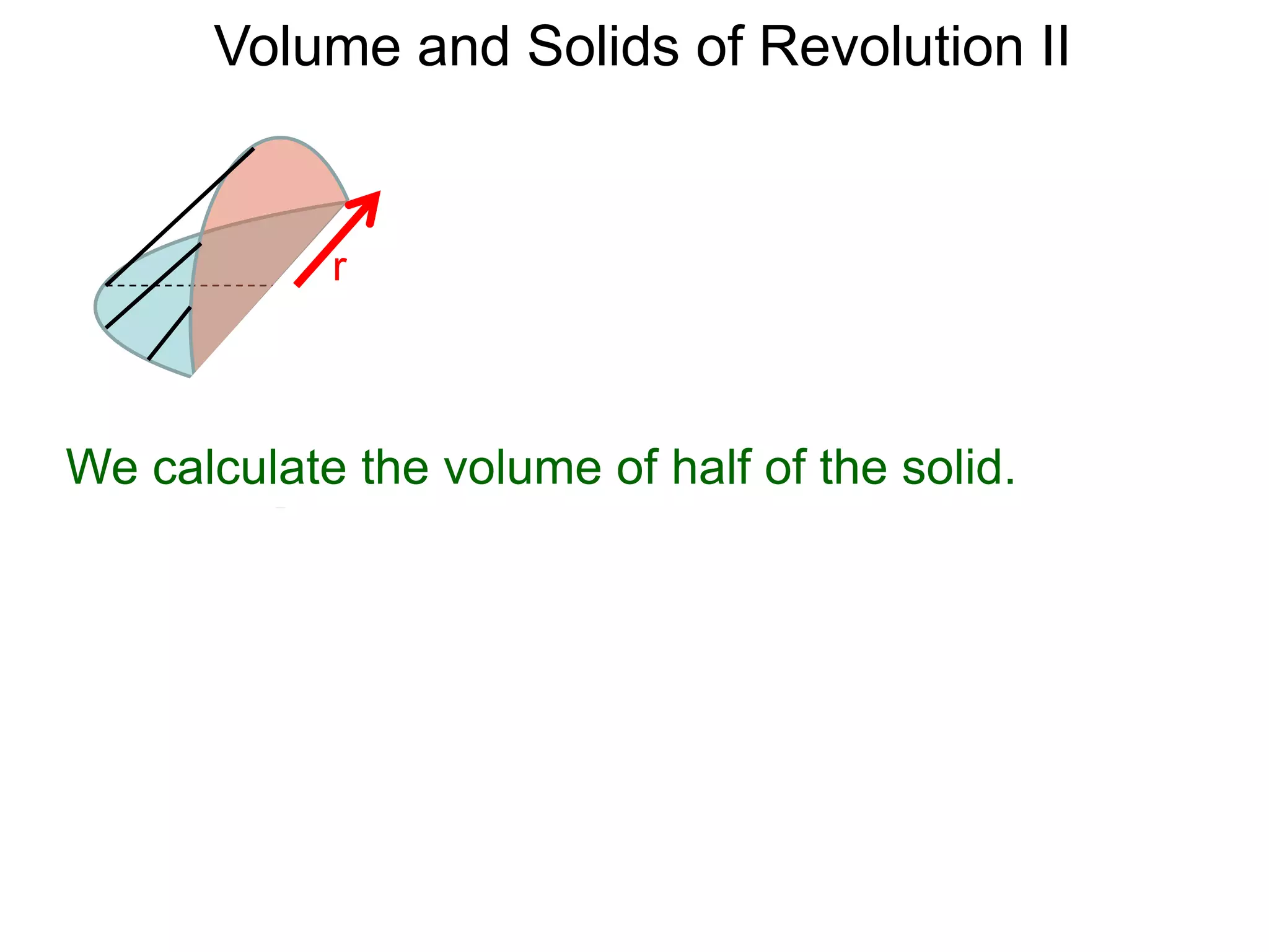 6 volumes of solids of revolution ii x | PPTX