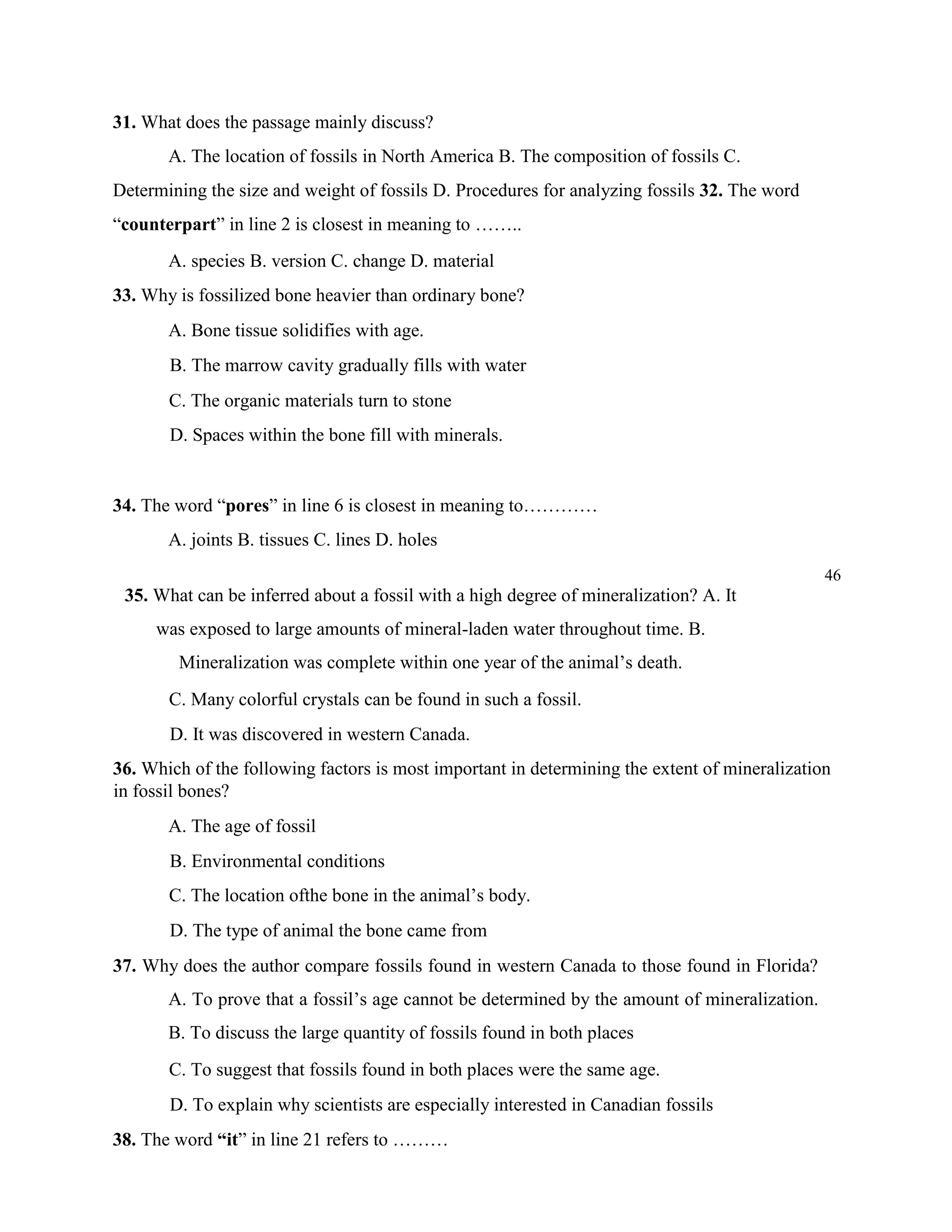 6 VSTEP TEST ........................... | DOCX | Medical Health