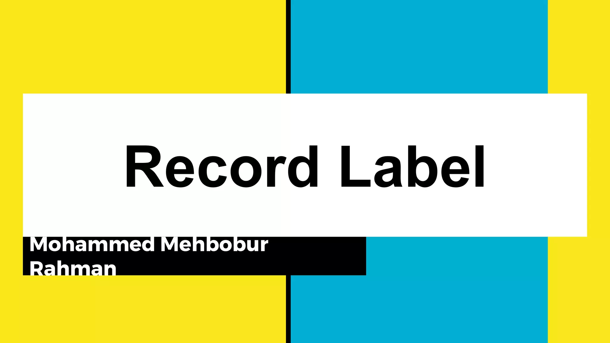 Record label | PPTX