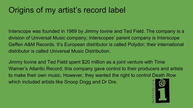 Record label | PPTX