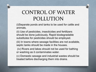 6) WATER POLLUTION.pptx | Environmental Services Industry | Industries