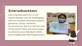 6 Ways How Non-Native How can non-native students improve their Mandarin skills? | PPTX