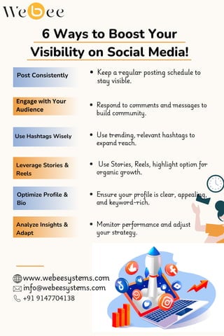 6 ways to boost your visibility on social media.pdf