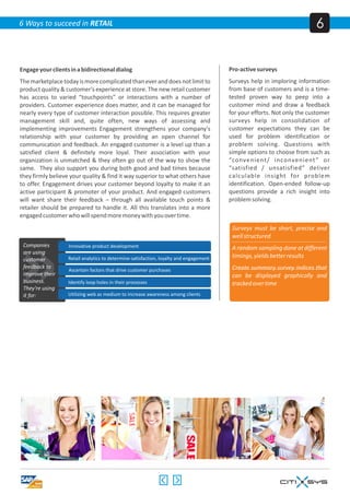 6 ways to Succeed in Retail | PDF | Retail Industry | Industries