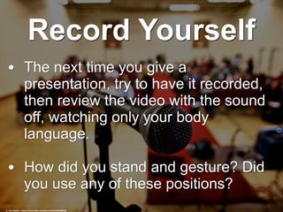 HBR - 6 Ways to Look More Confident During a Presentation | PPTX