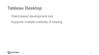 Tableau: 6 Ways to Publish & Share Dashboards | PPTX