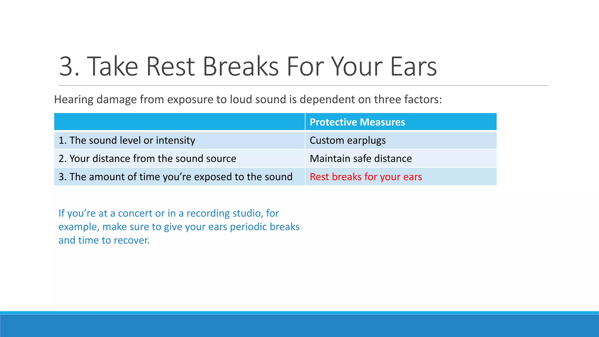 6 ways to save your hearing | PPT