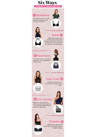 Multiway bra: 6 Functionalities in 1 Bra | PDF