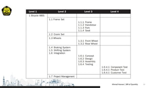 Training Pengenalan Work Breakdown Structure | PPTX