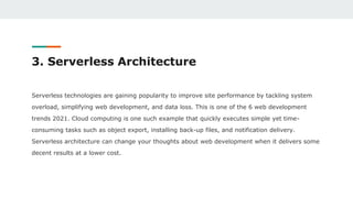 6 web development trends to follow in 2021 | PPTX