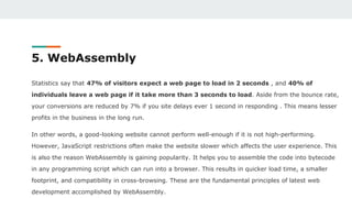 6 web development trends to follow in 2021 | PPTX