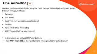 6 Weeks of RPA Series: Automate Excel and email with ease | PDF