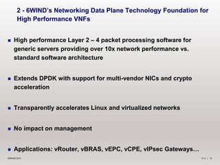 6WINDGate™ - Enabling NFV for Telco Architectures | PPTX | Operating Systems | Computer Software ...