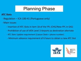 Julio Pereira - AIR TRAFFIC CONTROL WORKSHOP - Learning points of the ...