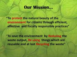 Wealth Out of Waste Project in Ahmedabad, India | PPTX