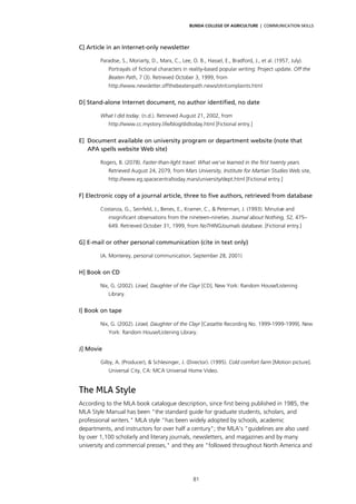 Communication Skills: Writing | PDF