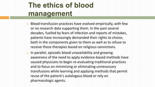 Transplantation ethical issues | PPTX