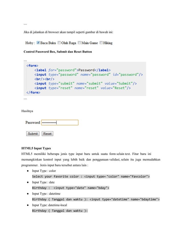 Modul HTML5 | PDF