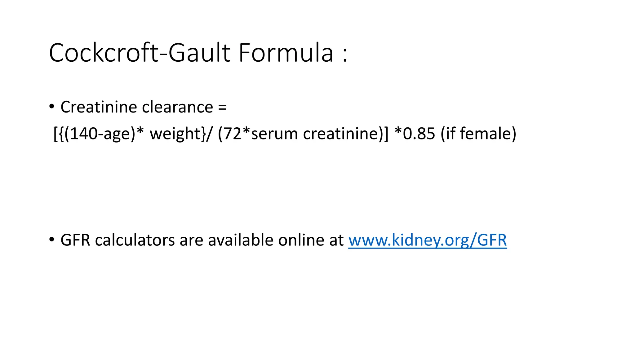 Management of chronic kidney disease | PPTX