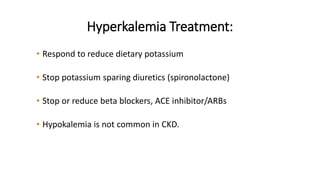 Management of chronic kidney disease | PPTX
