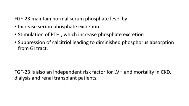 Management of chronic kidney disease | PPTX
