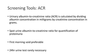 Management of chronic kidney disease | PPTX