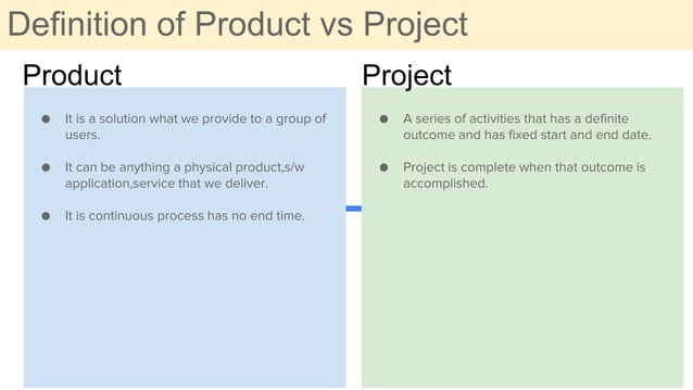 Product manager vs project manager | PPT