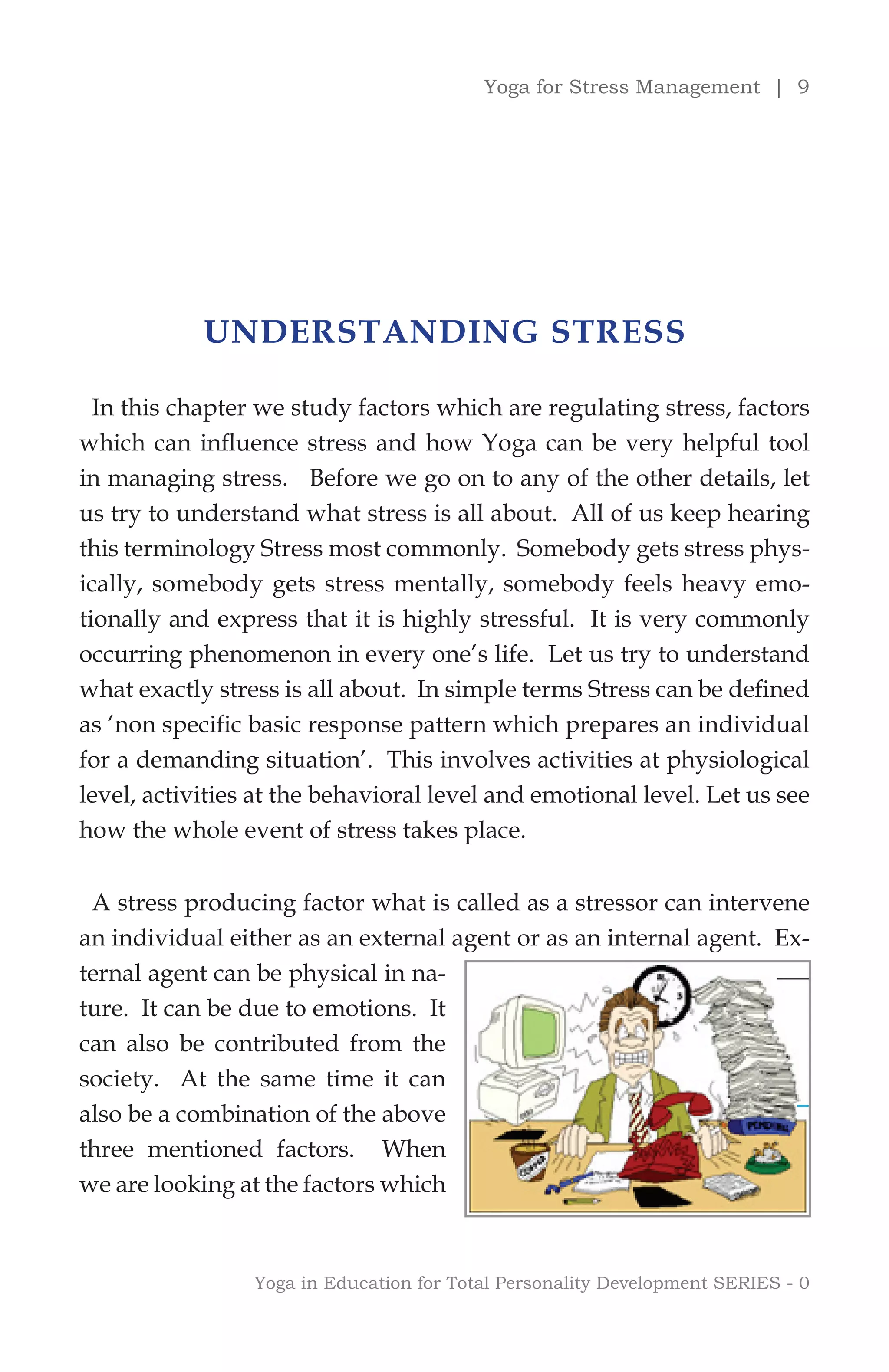 6 yoga for stress management | PDF