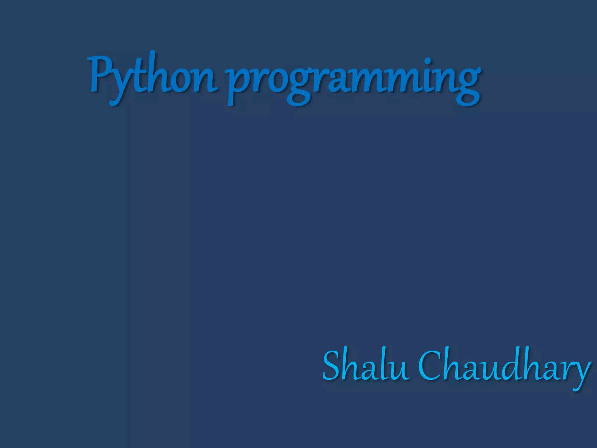 Pythonprogrammingpptx 