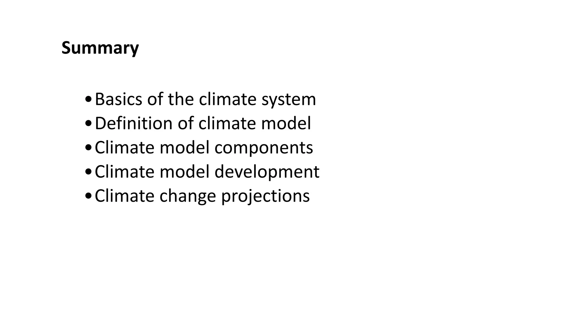 Climate Modeling and Future Climate Change Projections | PDF