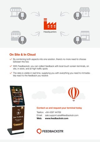 Feedback Terminals from Feedbackstr | PDF