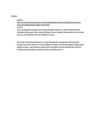 Fahdia amanda_analisis kritis jurnal_2021-b | PDF