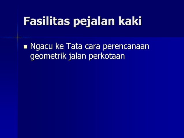 perancangan geometrik jalan | PPTX