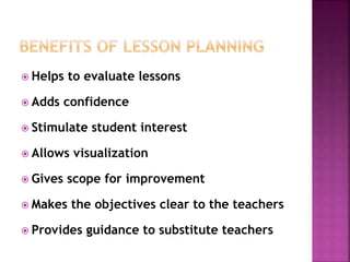7 09-2020 lesson planning | PPTX