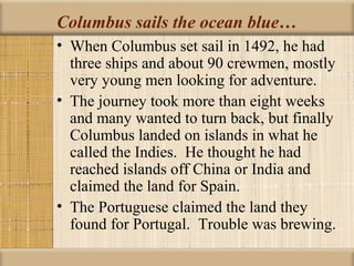 7 1.2, 7-1.3, 7-1.4 the age of exploration | PPT