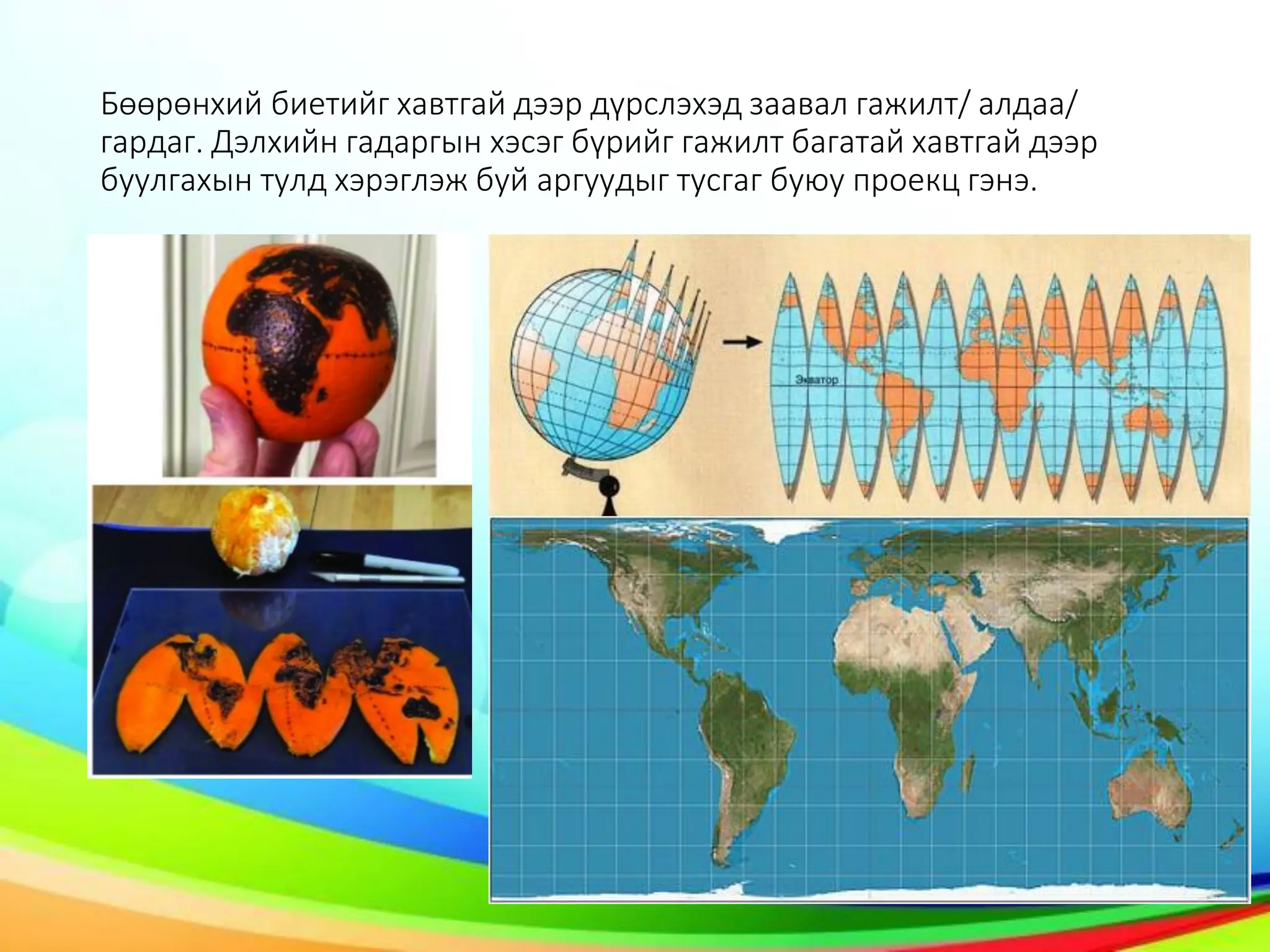 Газарзүй 7 р анги 1 р бүлэг Газарзүйн зураг Pdf