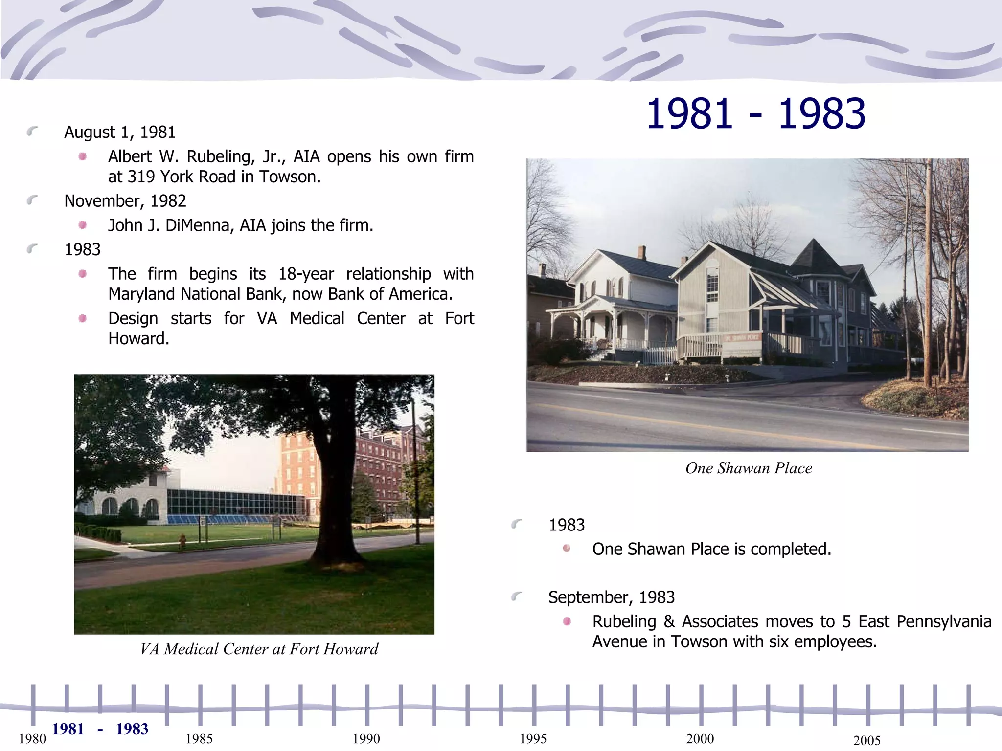 History of Rubeling & Associates | PPT
