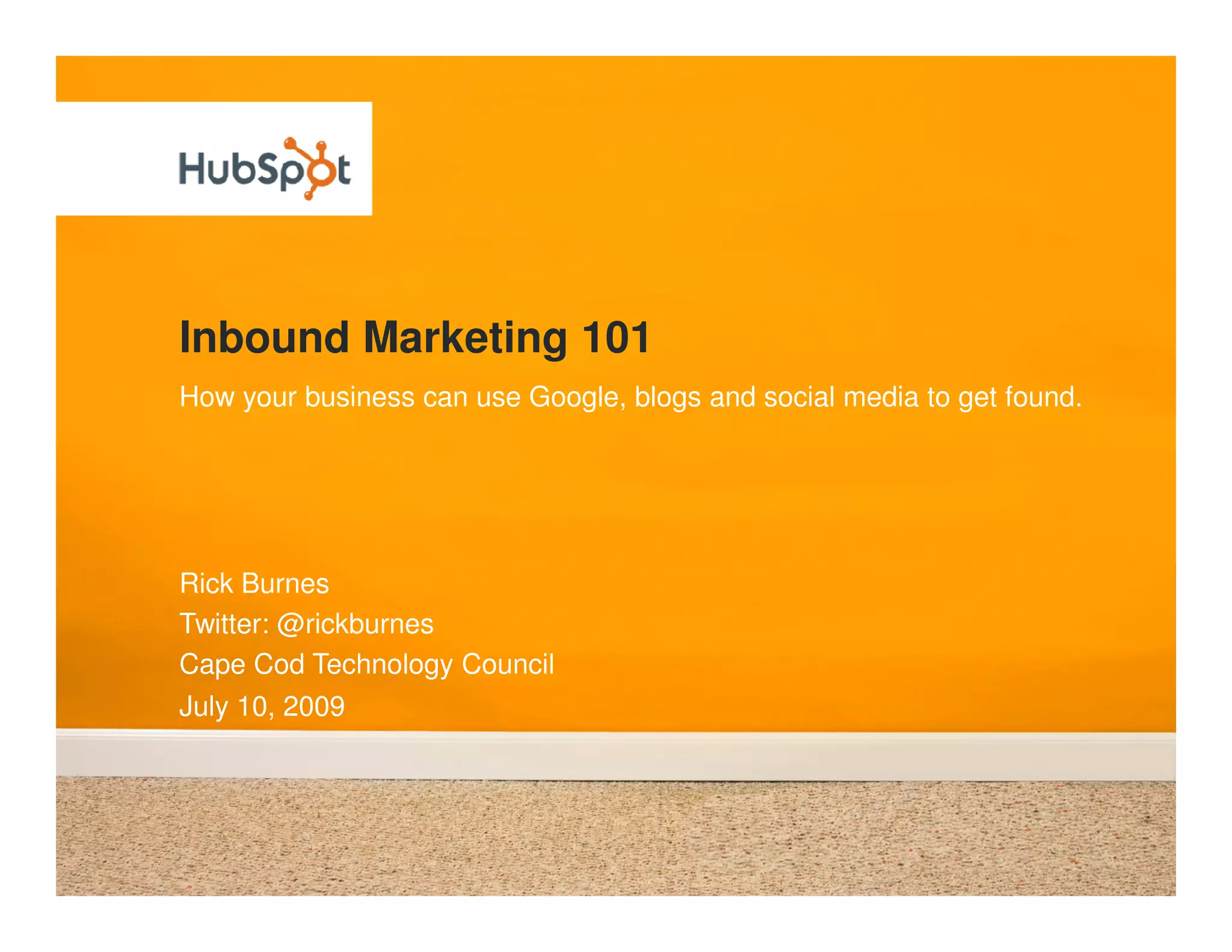 Inbound Marketing 101 | PDF