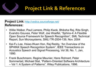 Voice Enabled Desktop Interaction and Control System (VEDICS). | PDF