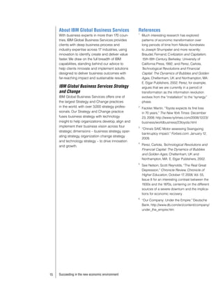 IBM Global Business Services -- Strategies for succeeding in the new ...