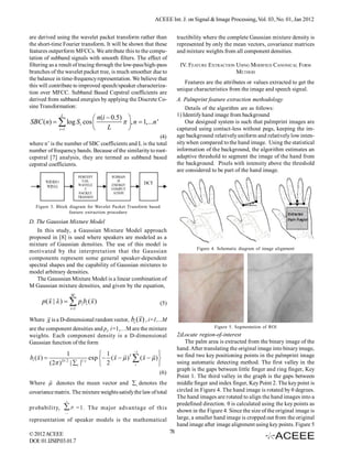 Designing an Efficient Multimodal Biometric System using Palmprint and Speech Signal | PDF