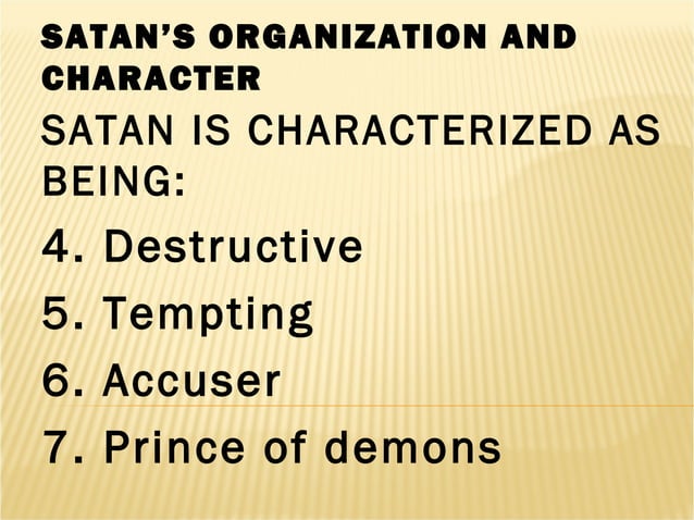 Pre Encounter Lesson 7: Knowing Our Enemy | PPT | Spirituality ...